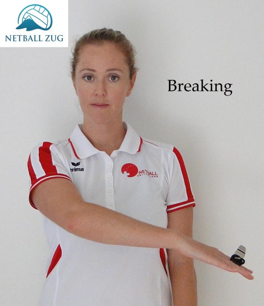 Umpiring Hand Signals | Netball Zug