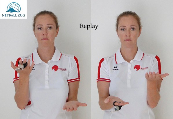 Umpiring Hand Signals | Netball Zug
